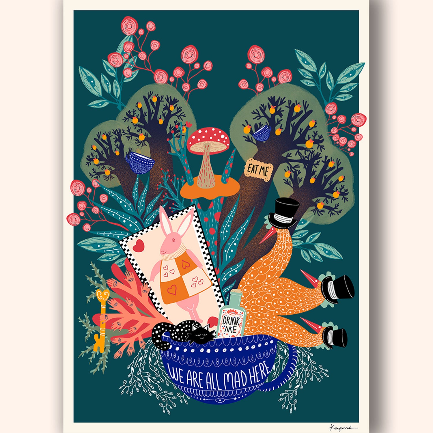 Alice Art Print - Art, Books & Stationery | Darling Spring