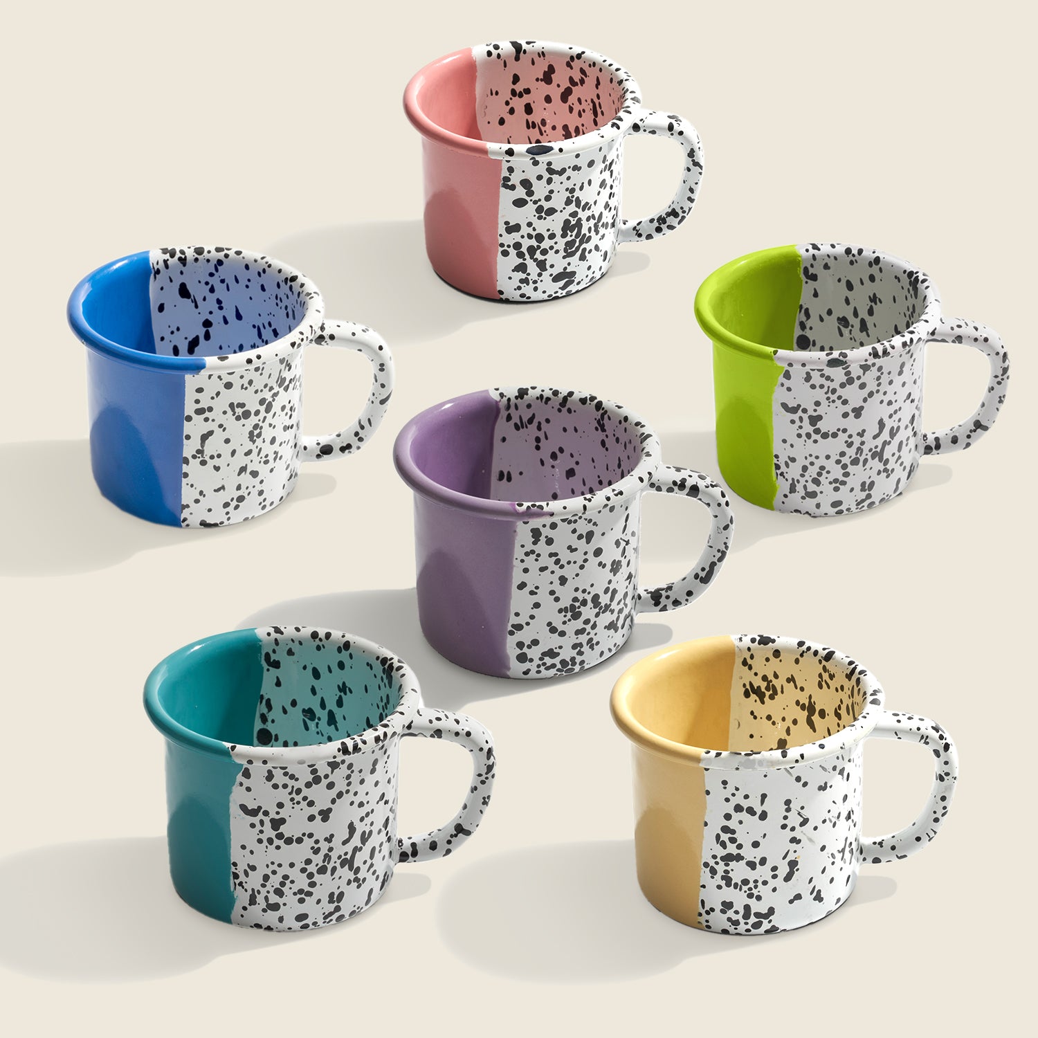 Kapka Mind-Pop Enamel Mug - Tabletop | Darling Spring
